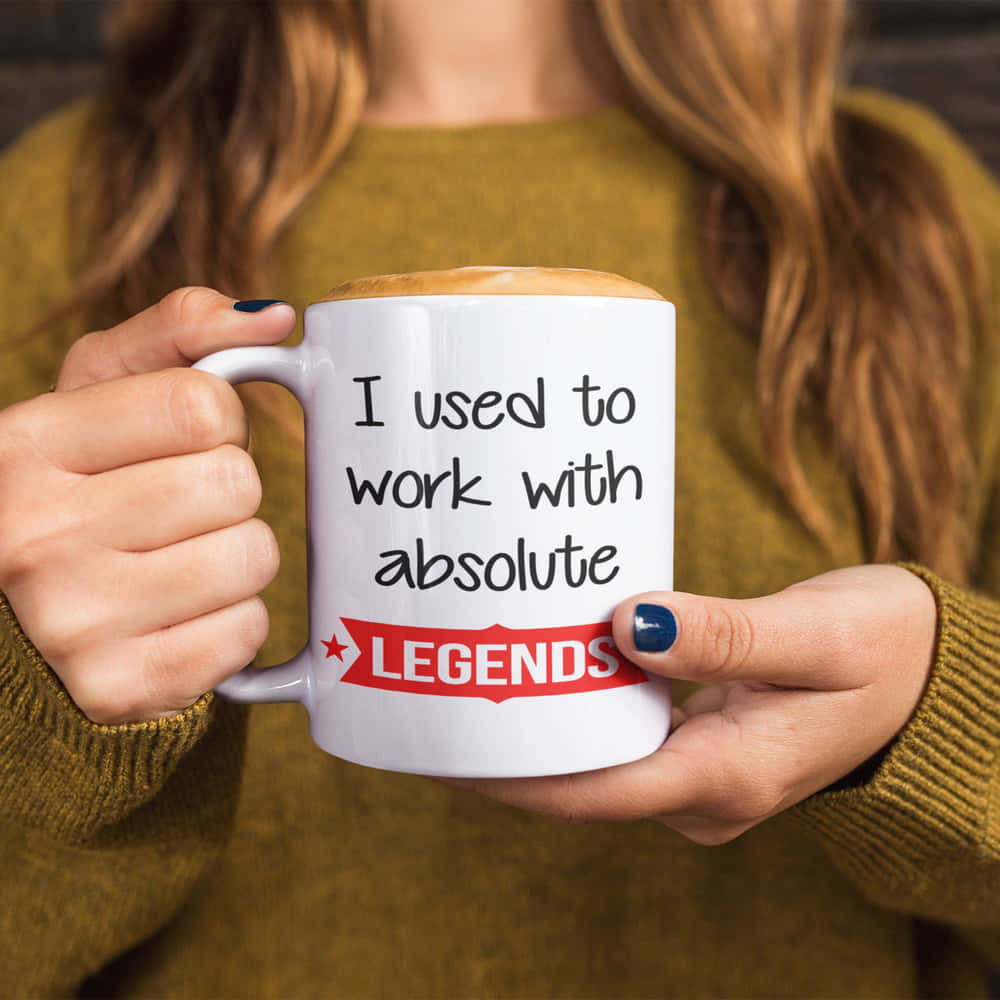 I Used To Work With Legends Leaving Mug by Crude Creations